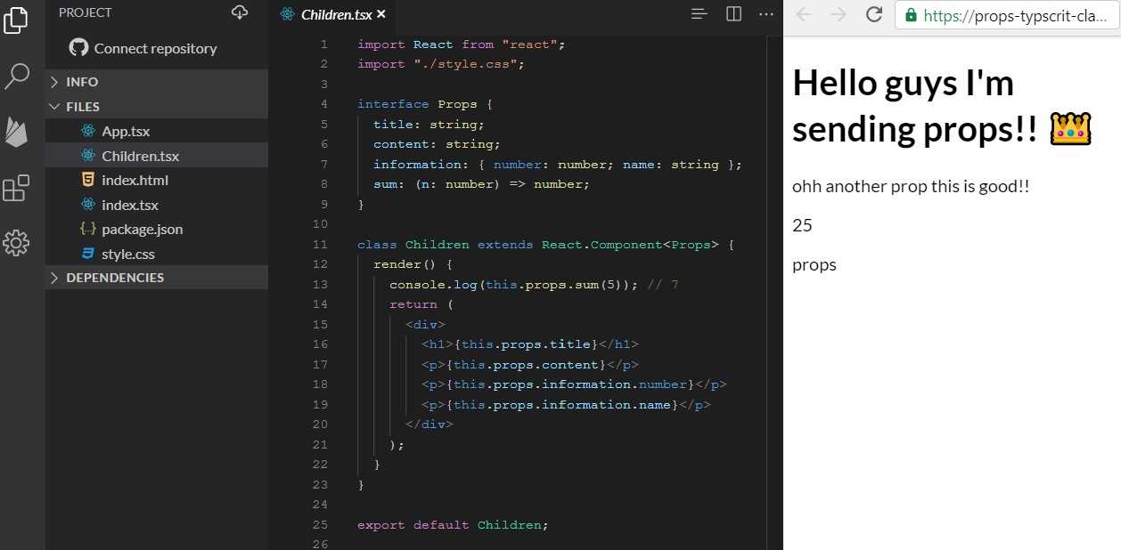 Que son props en react y como usarlos con typescript | Cinthialandia